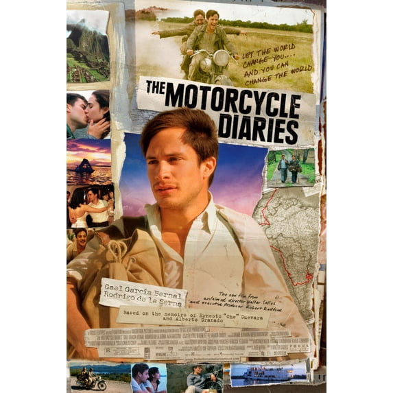 Motorcycle Diaries Movie Poster 24x36 24Inx36In Poster 24x36 Multi ...