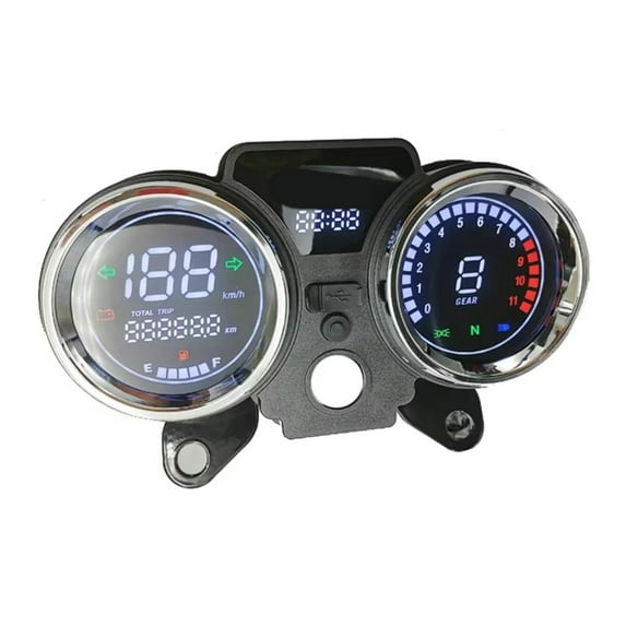 Motorcycle Digital Instrument Panel 12V Speed Mileage Display for RC250 ...