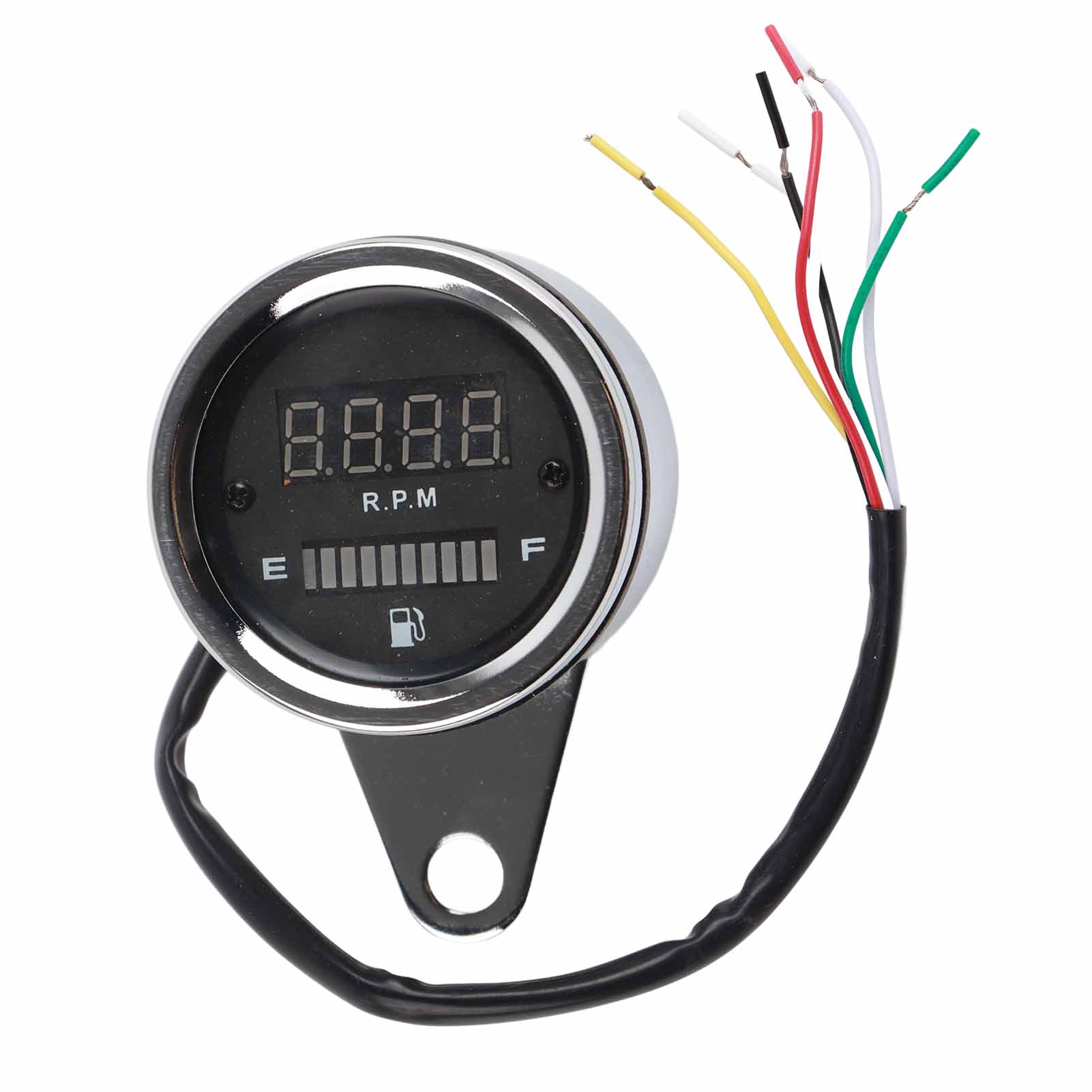 Neyseki Motorcycle Digital Tachometer Tacho Speedometer Gauge 2 ...