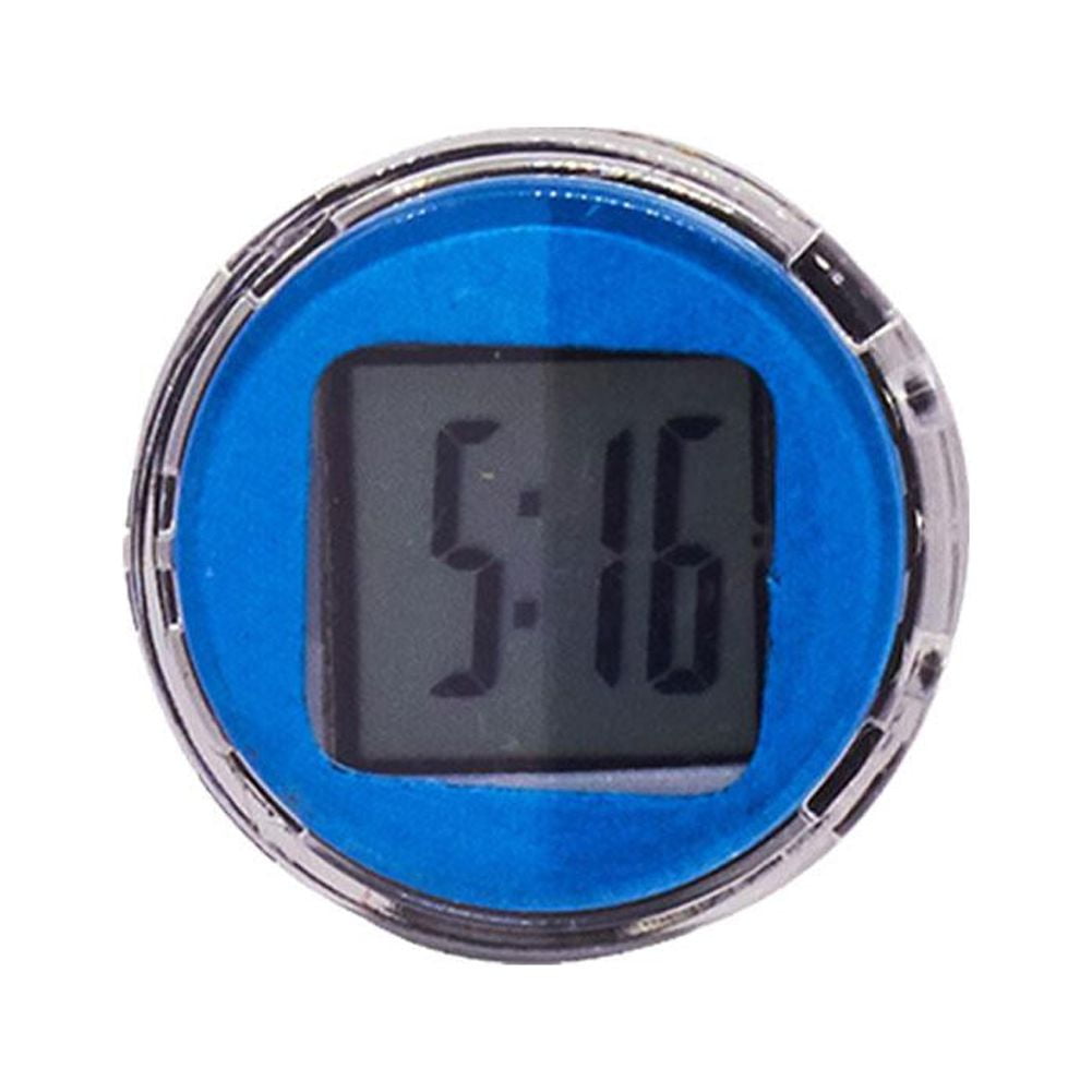 Motorcycle Digital Thermometer Waterproof Motorbike Interior Watches ...