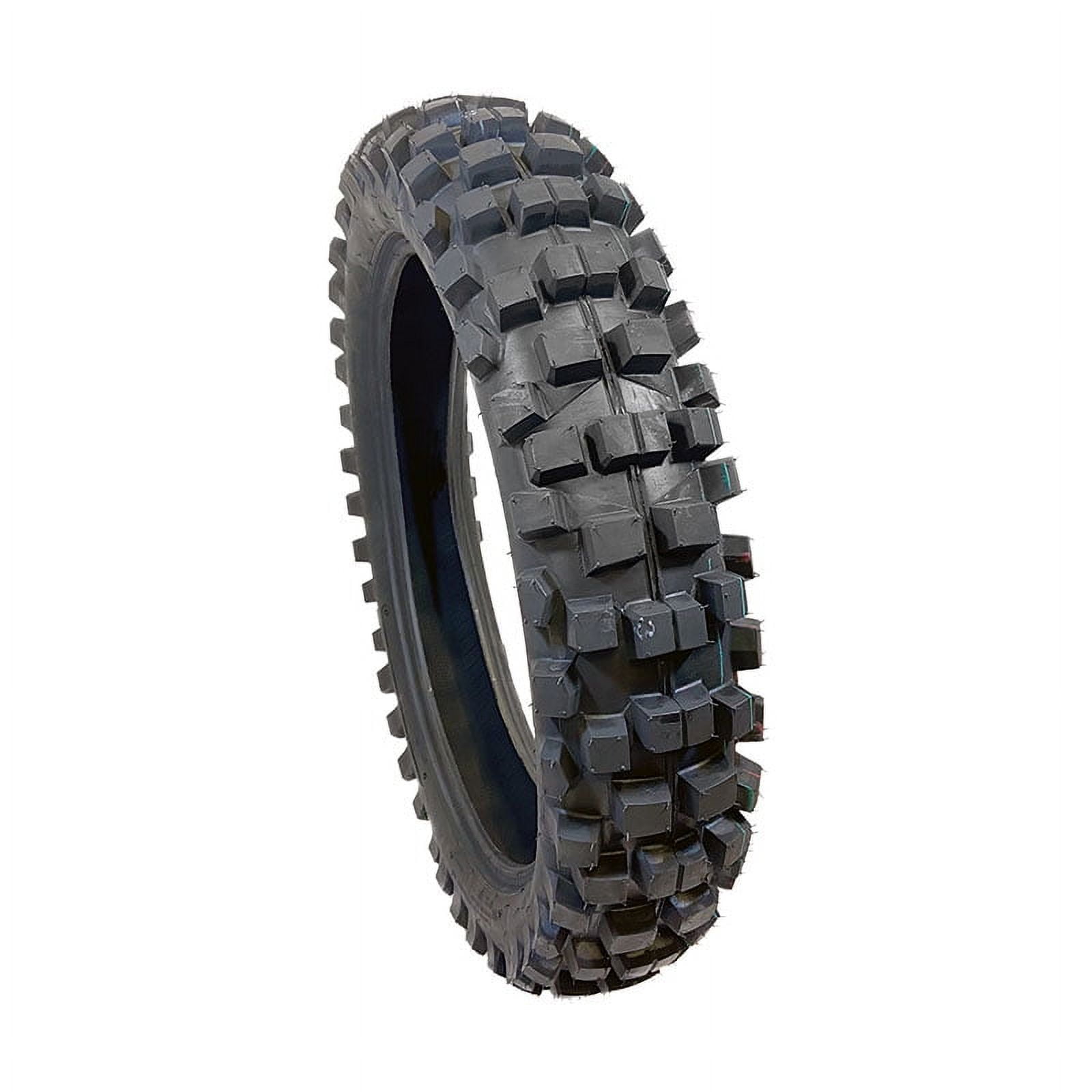 Motorcycle Dirt Bike Tire 110/100-18 Front or Rear Off-Road Knobby Tread (Model P154) - Walmart.com