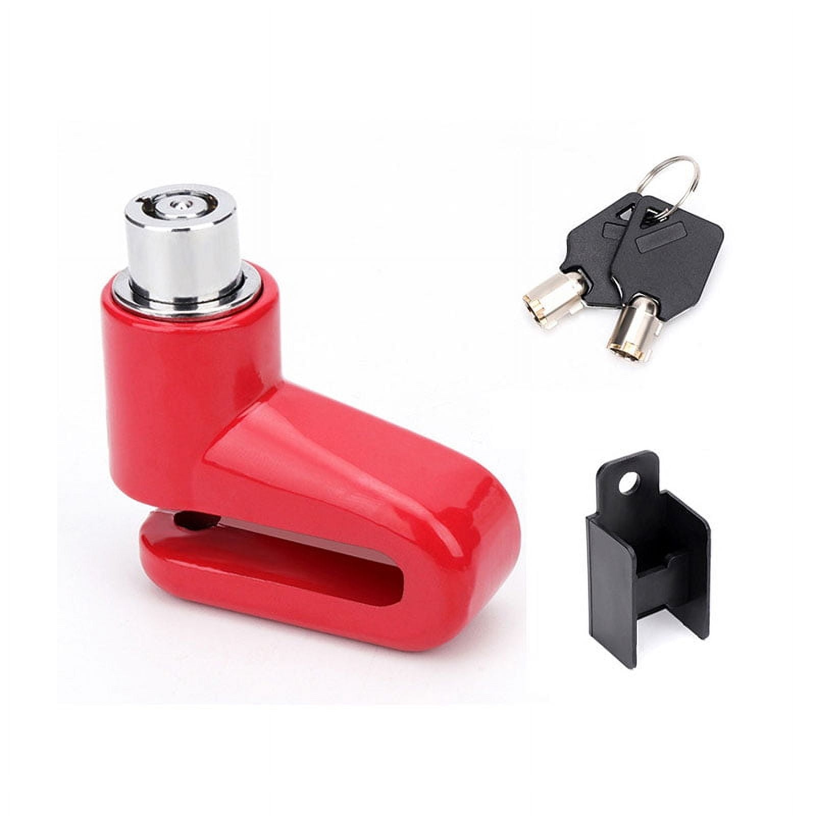 Motorcycle Disc Brake LockAnti-theft U-shaped Safety Lock With Bracket ...