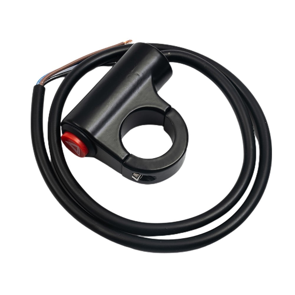 Motorcycle Double Flash Switch Emergency Signal Light Switch Button ...