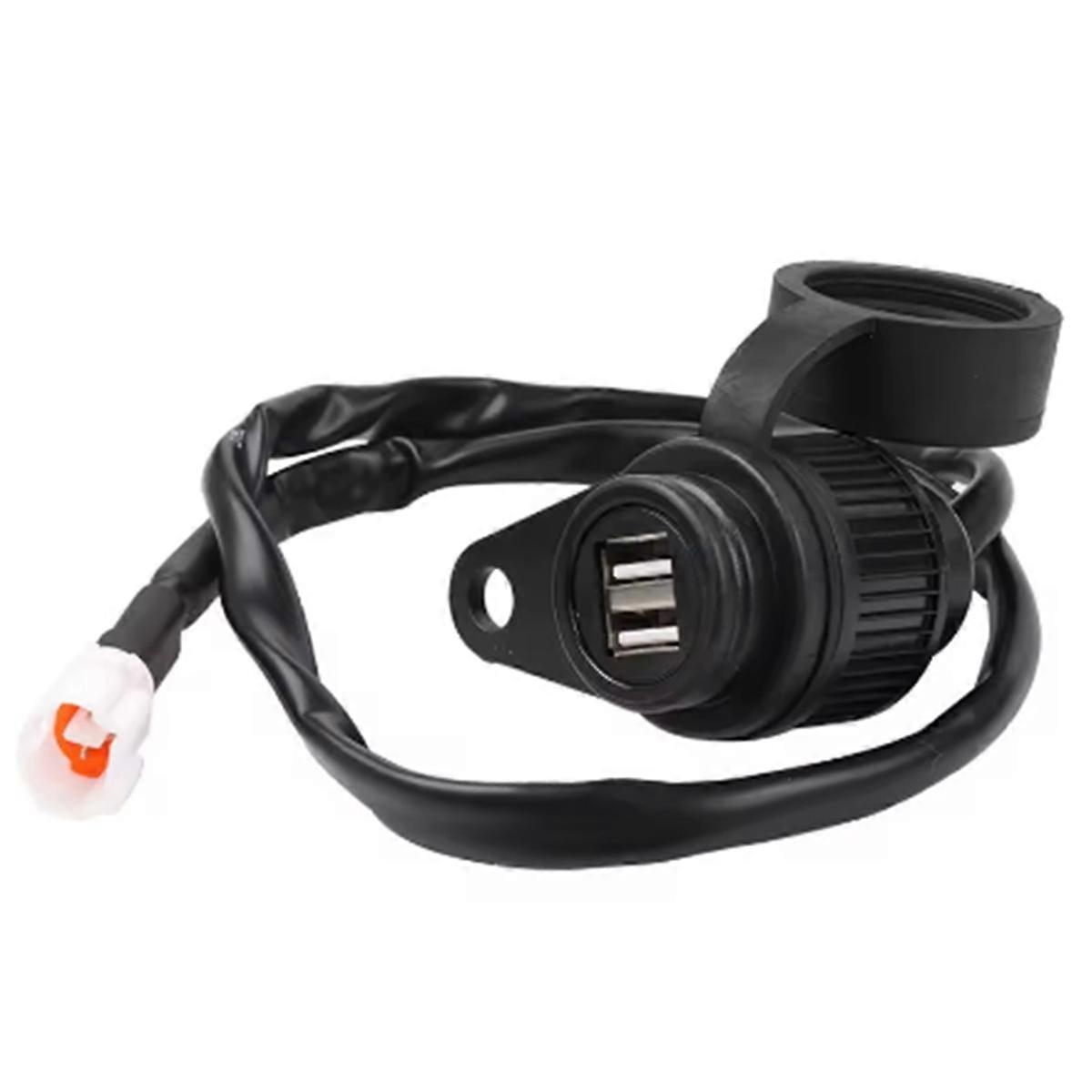 Motorcycle Double USB Charger Socket For Yamaha MT-09 MT-07 XSR700 ...