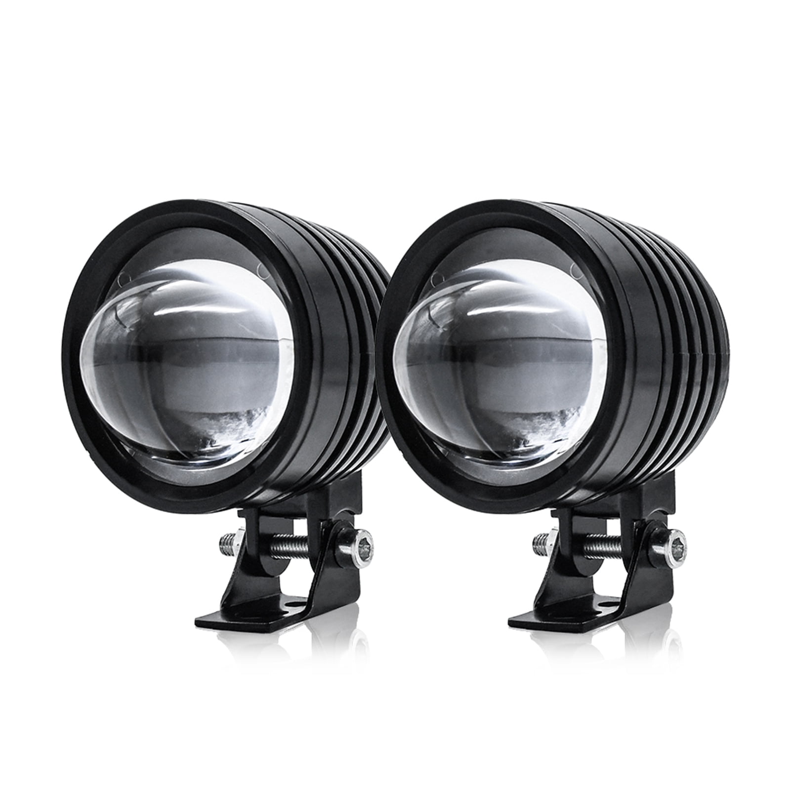 Gecheer 2Pcs Motorcycle Lights Motorcycle Driving Lights Fog Lamps ...