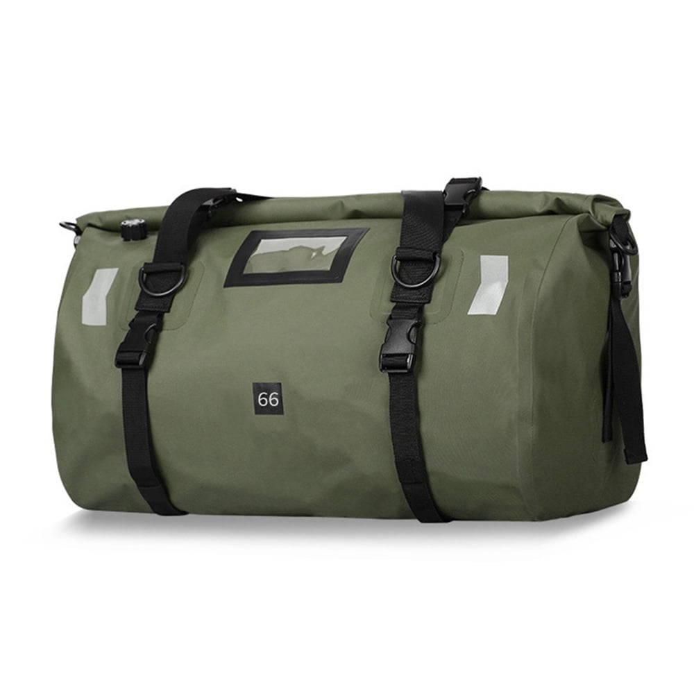 Motorcycle Dry Bag, Large Capacity Waterproof Duffle Bag with Roll Top ...