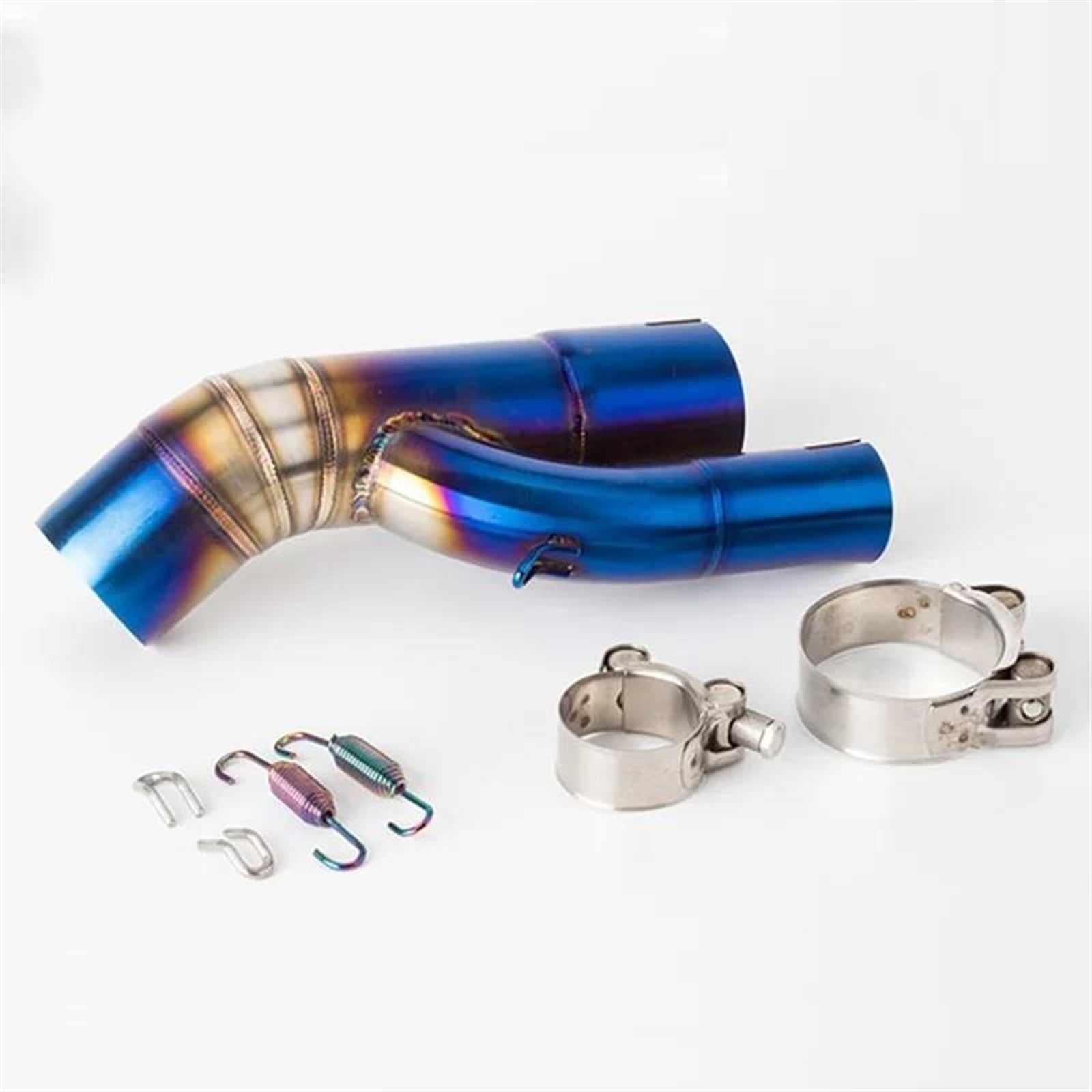 Motorcycle Durble Exhaust Pipe Muffler Connection Middle Pipe ...