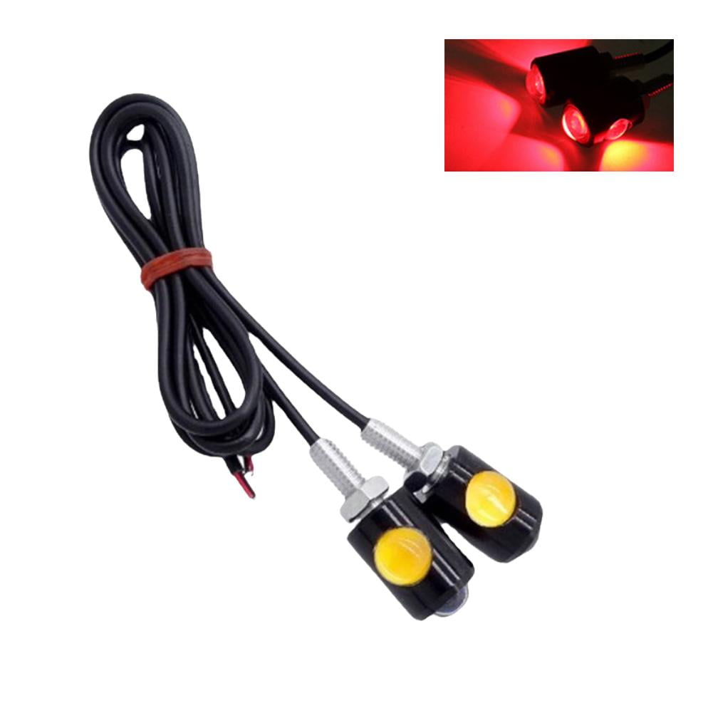 Motorcycle Eagle-Eye DRL,12 V LED Daytime Running Light,Compact Amber ...