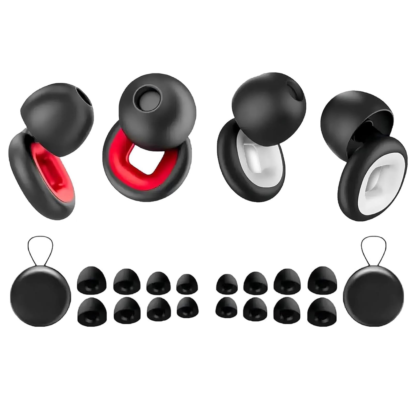 Motorcycle Ear Plugs Wind Noise Reusable Ear Plugs for Sleeping ...