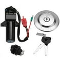 Motorcycle Electric Ignition Switch Lock Set Gas Cap Lock Key for ...