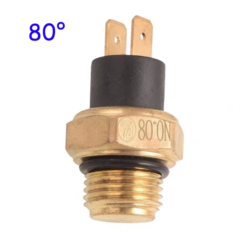 Motorcycle Electric Radiator Coolant Fan Water Temperature Thermostat ...