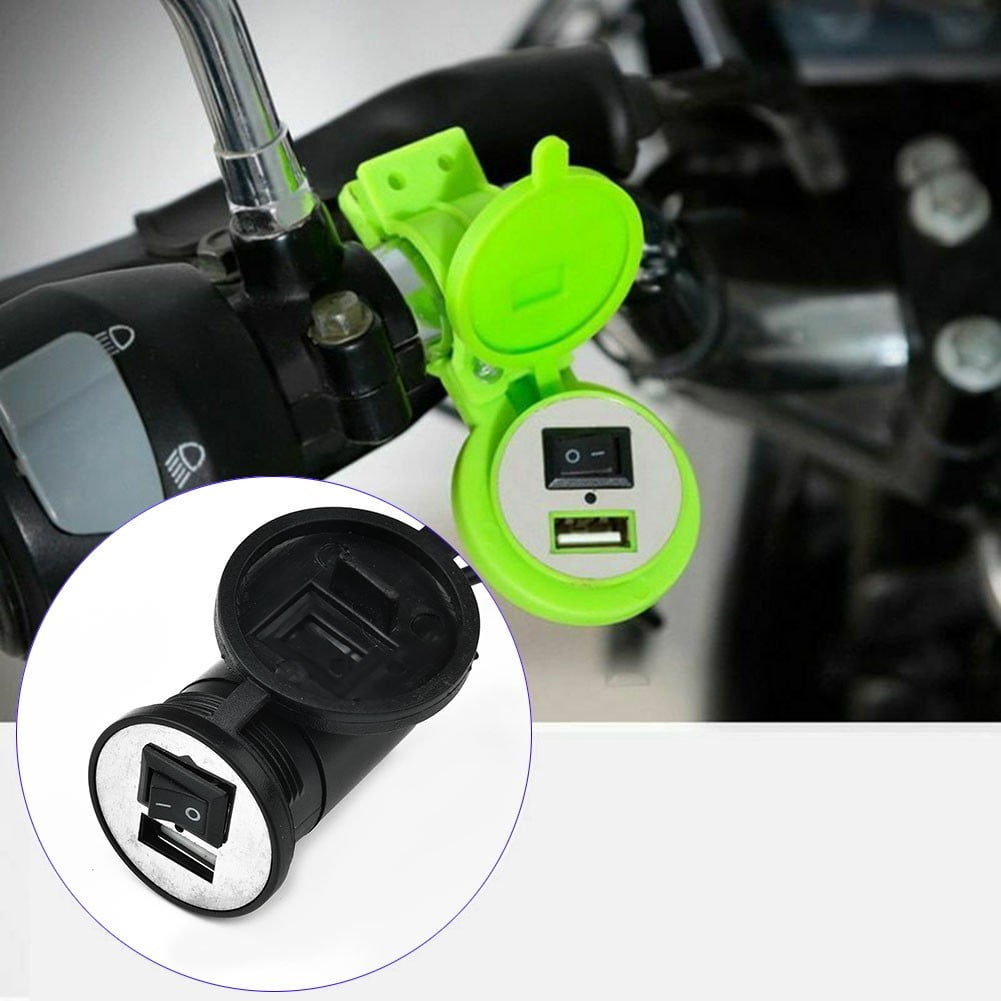 Motorcycle Electric Vehicle Mobile Phone Charger Usb Waterproof ...