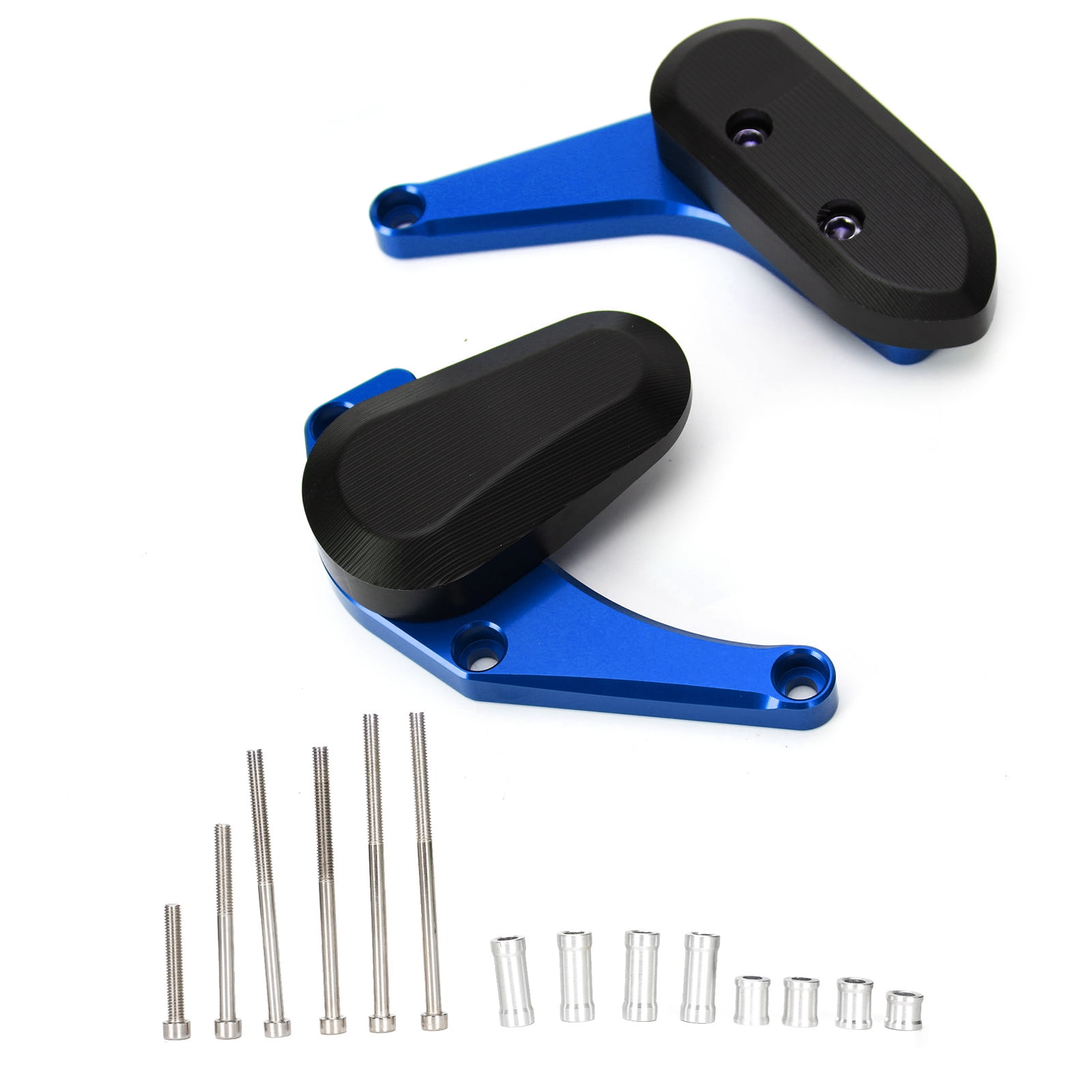 Motorcycle Engine Case Stator Cover Guard Slider, Blue for Suzuki ...