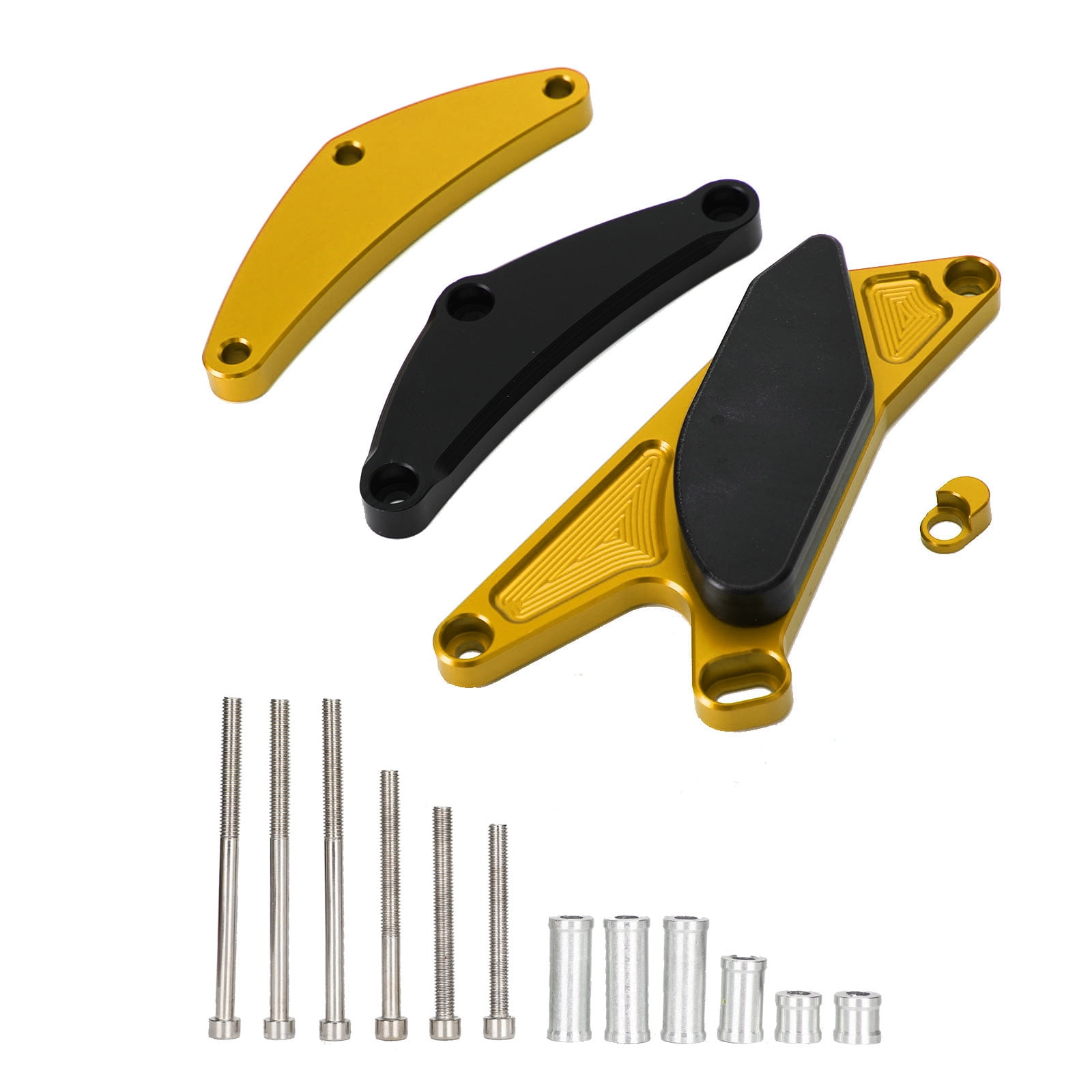 Motorcycle Engine Case Stator Cover Guard Slider, Gold for Suzuki ...