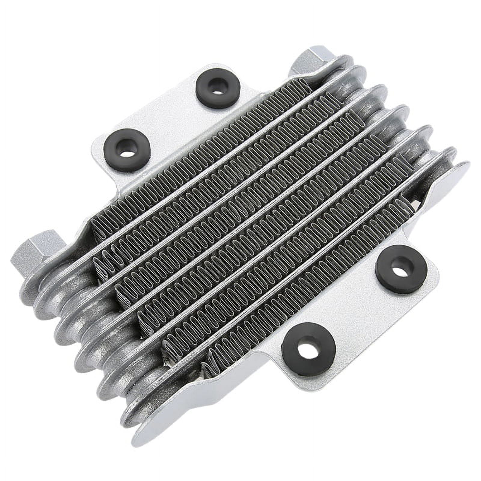 Motorcycle Engine Cooling Radiator 85Ml Universal Silver Aluminum for ...