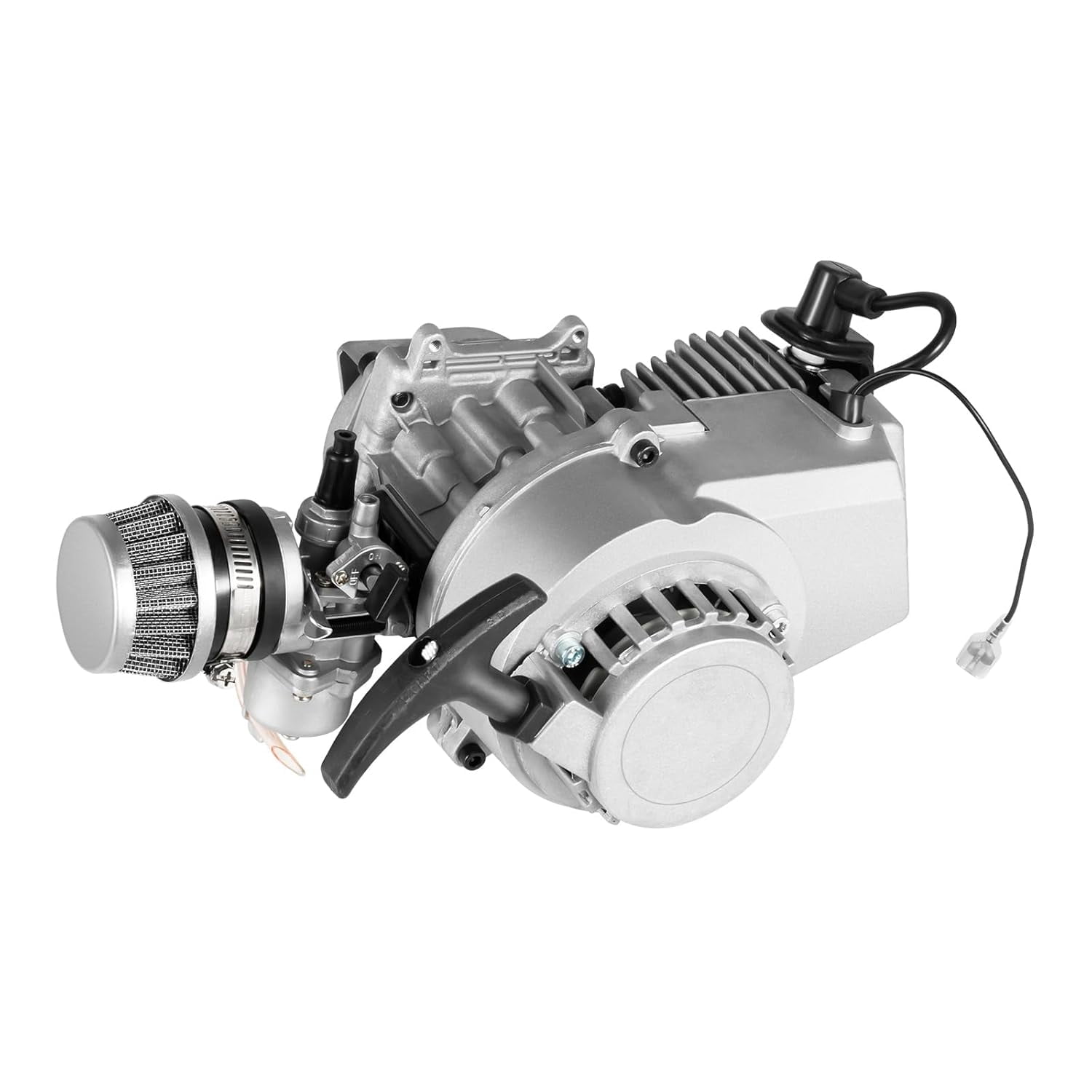 Motorcycle Engine Motor, 49CC 2 Stroke Motorcycle Engine Motor Kit ...