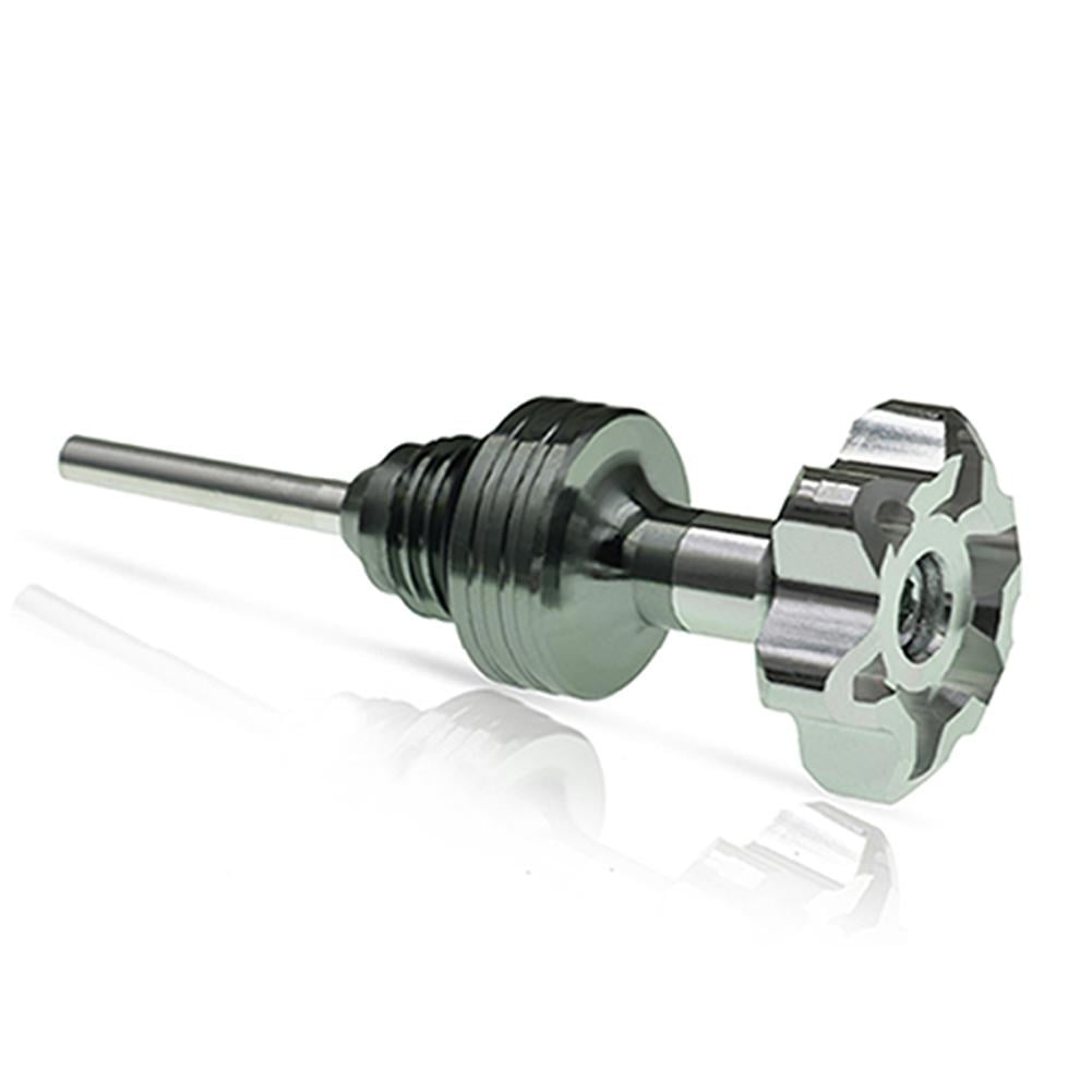 Motorcycle Engine Oil Dipstick Filler Cap Plug V6M1 - Walmart.com