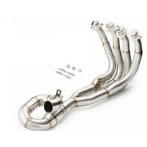 Motorcycle Exhaust Full System Link Pipe Slip On For Yamaha 125cc ...
