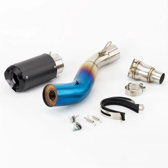 Motorcycle Exhaust Modify CNC Muffler 76MM For CB650F CB650R CBR650R ...