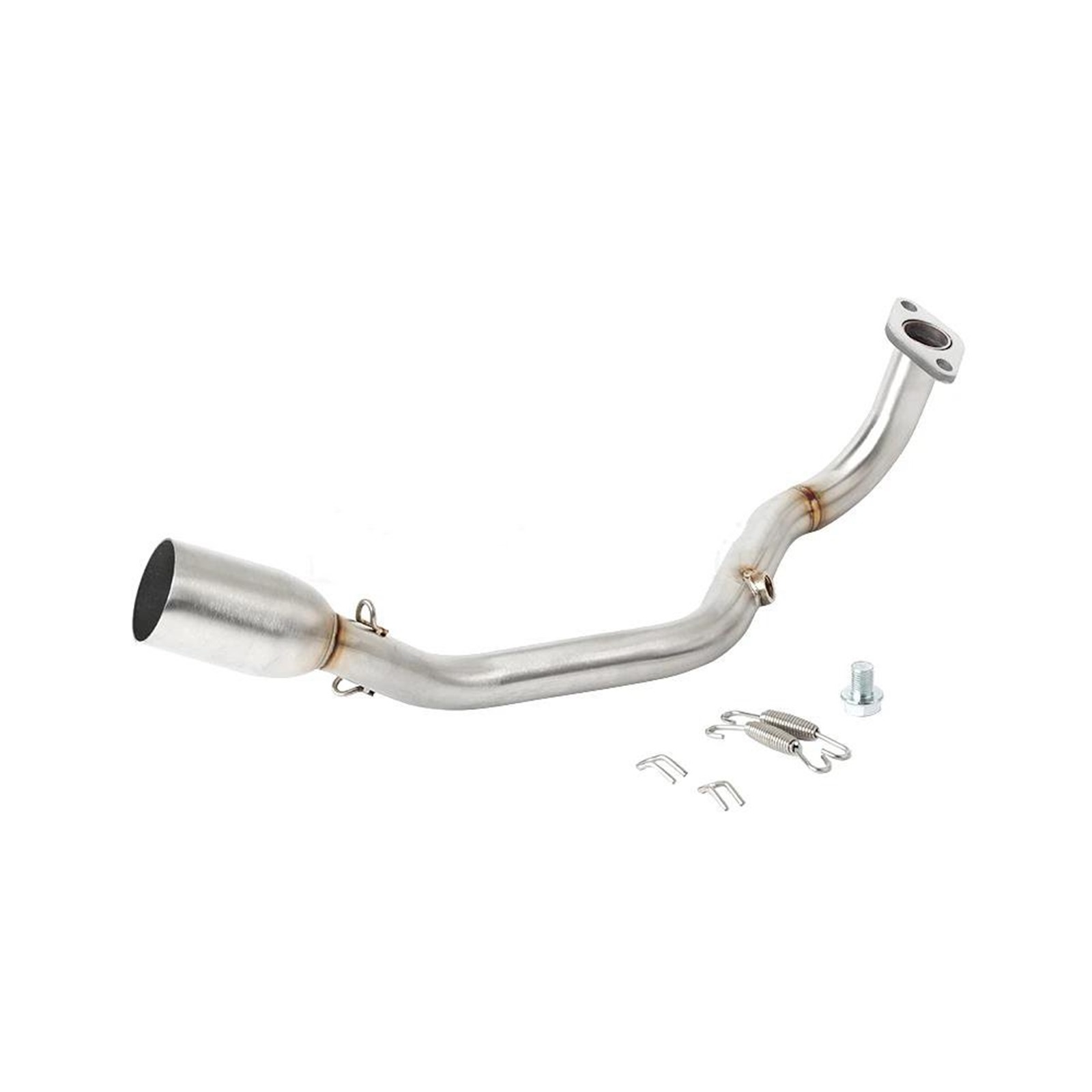 Motorcycle Exhaust Muffler Header Link Pipe 51mm Slip-on Parts For ...