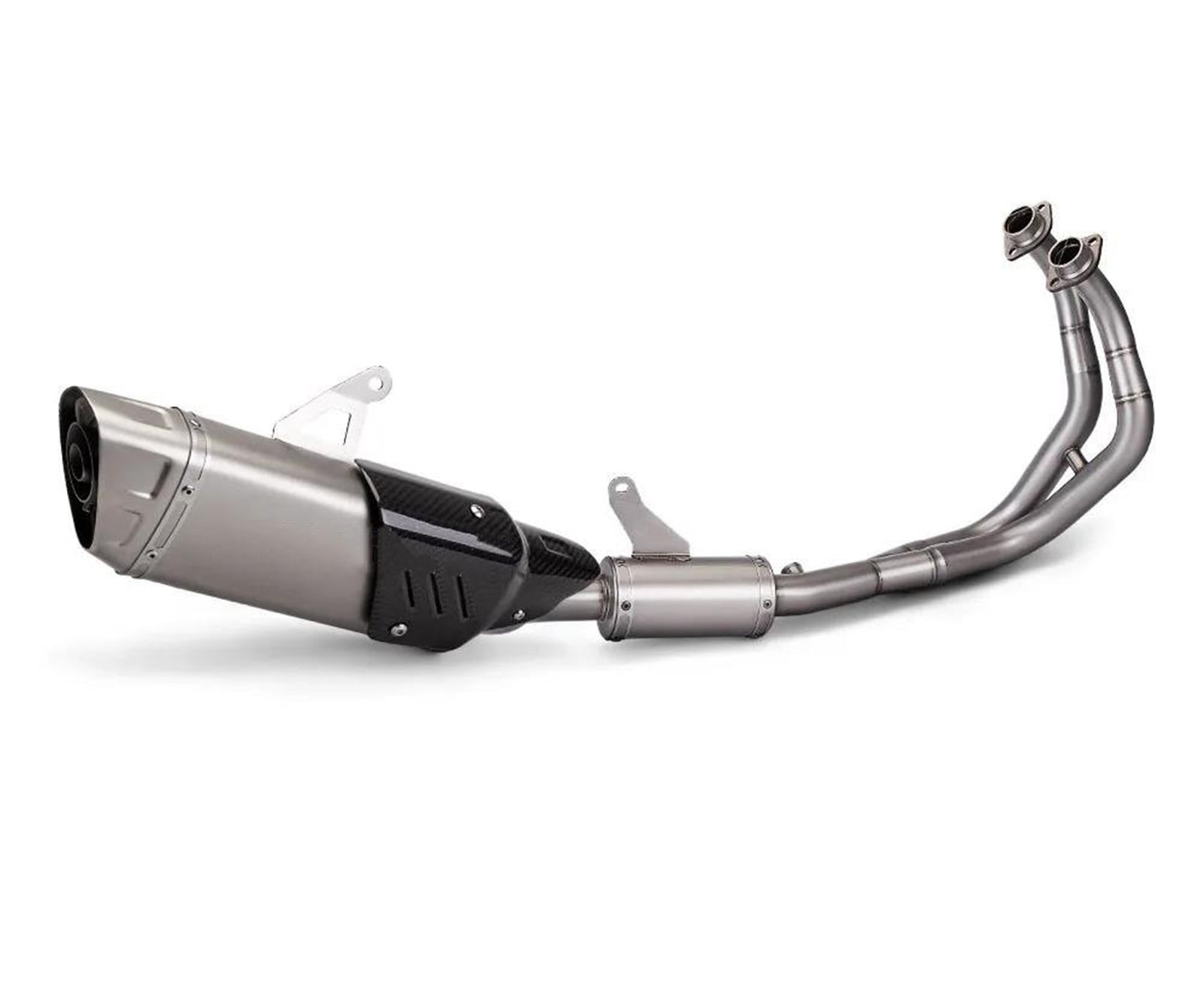 Motorcycle Exhaust Pipe Full System Front Link Pipe Modified Muffler ...