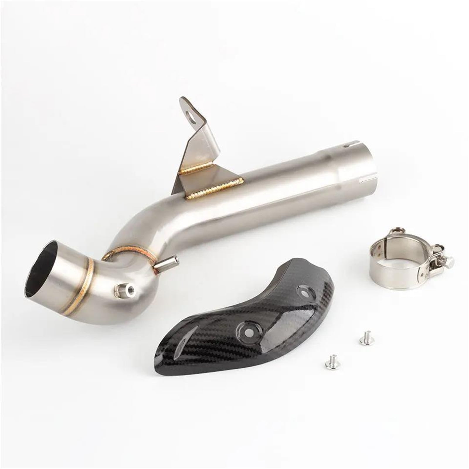 Motorcycle Exhaust Pipe Modify Carbon Fiber Muffler Accessories For BMW ...