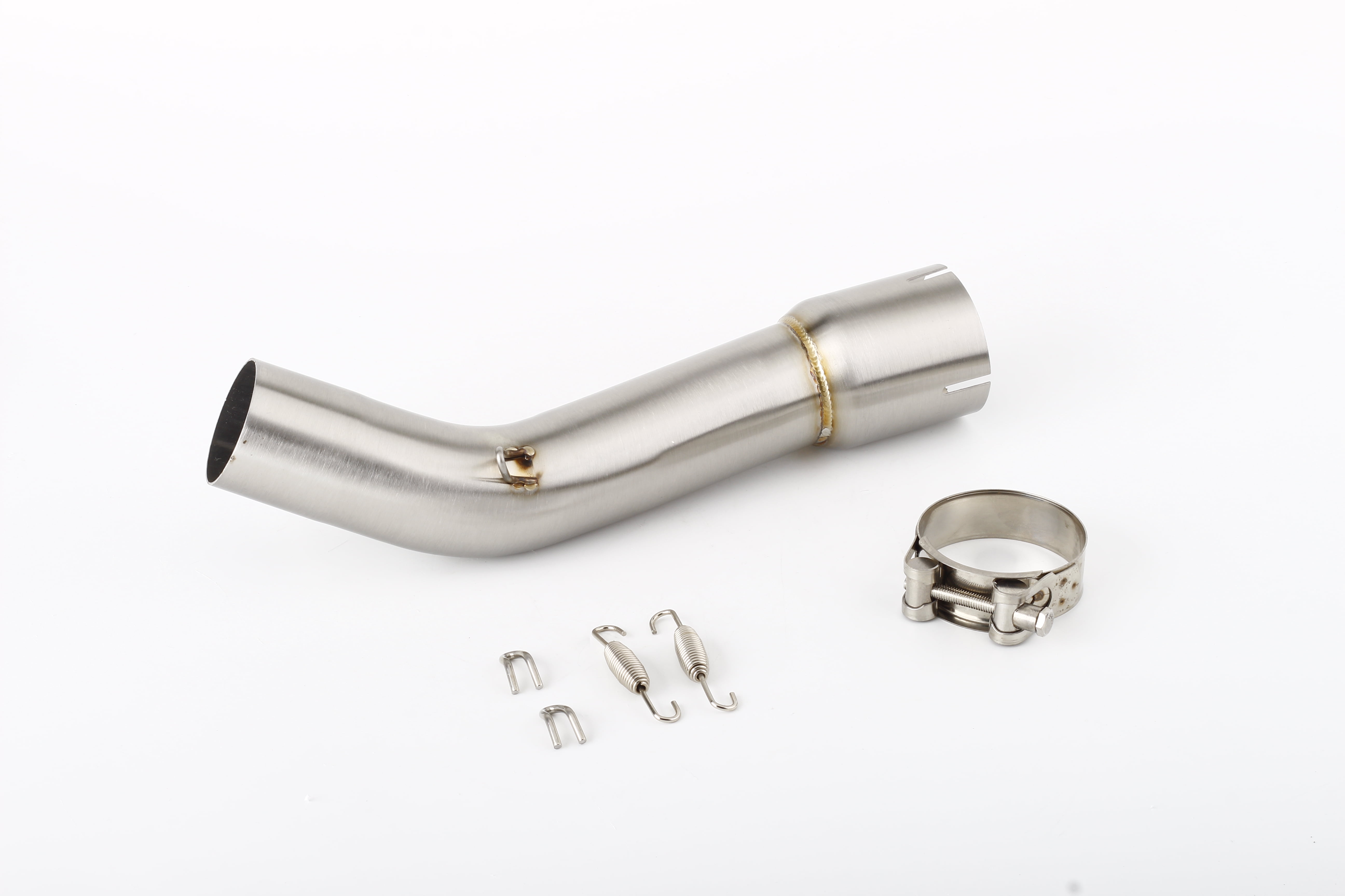 Motorcycle Exhaust Pipe Muffler Front Middle Link Pipe System For ...