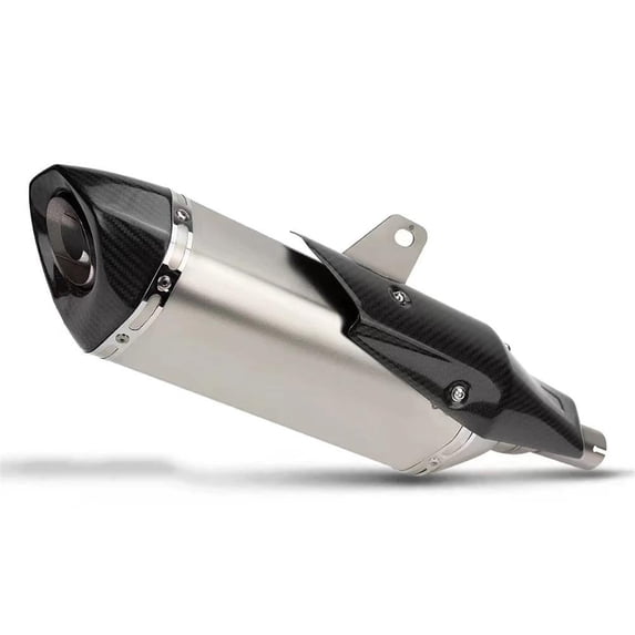 Motorcycle Exhaust Pipe Muffler Modified Middle Link Pipe Connect Slip ...
