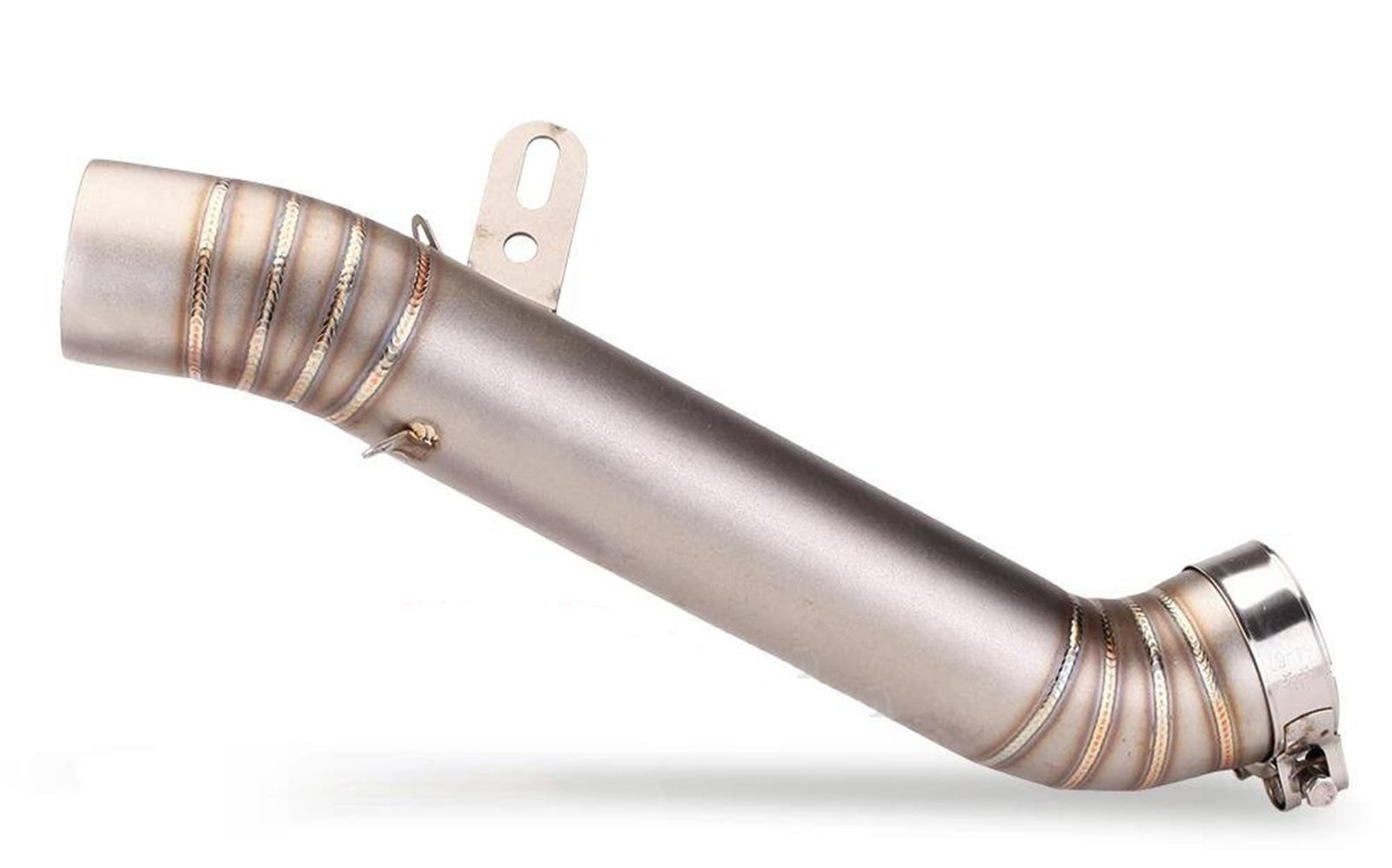Motorcycle Exhaust System Middle Link Pipe Connection 60mm Muffler For ...