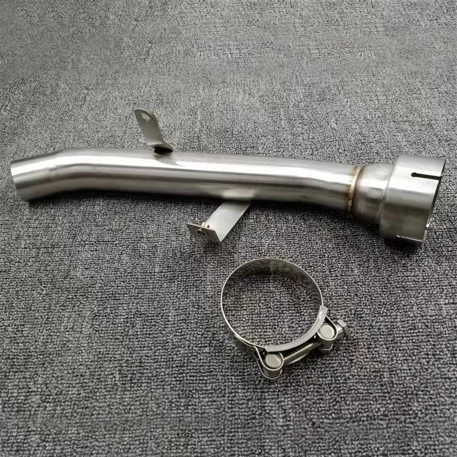 Motorcycle Exhaust System Modified Middle Intermediate Link Pipe For ...