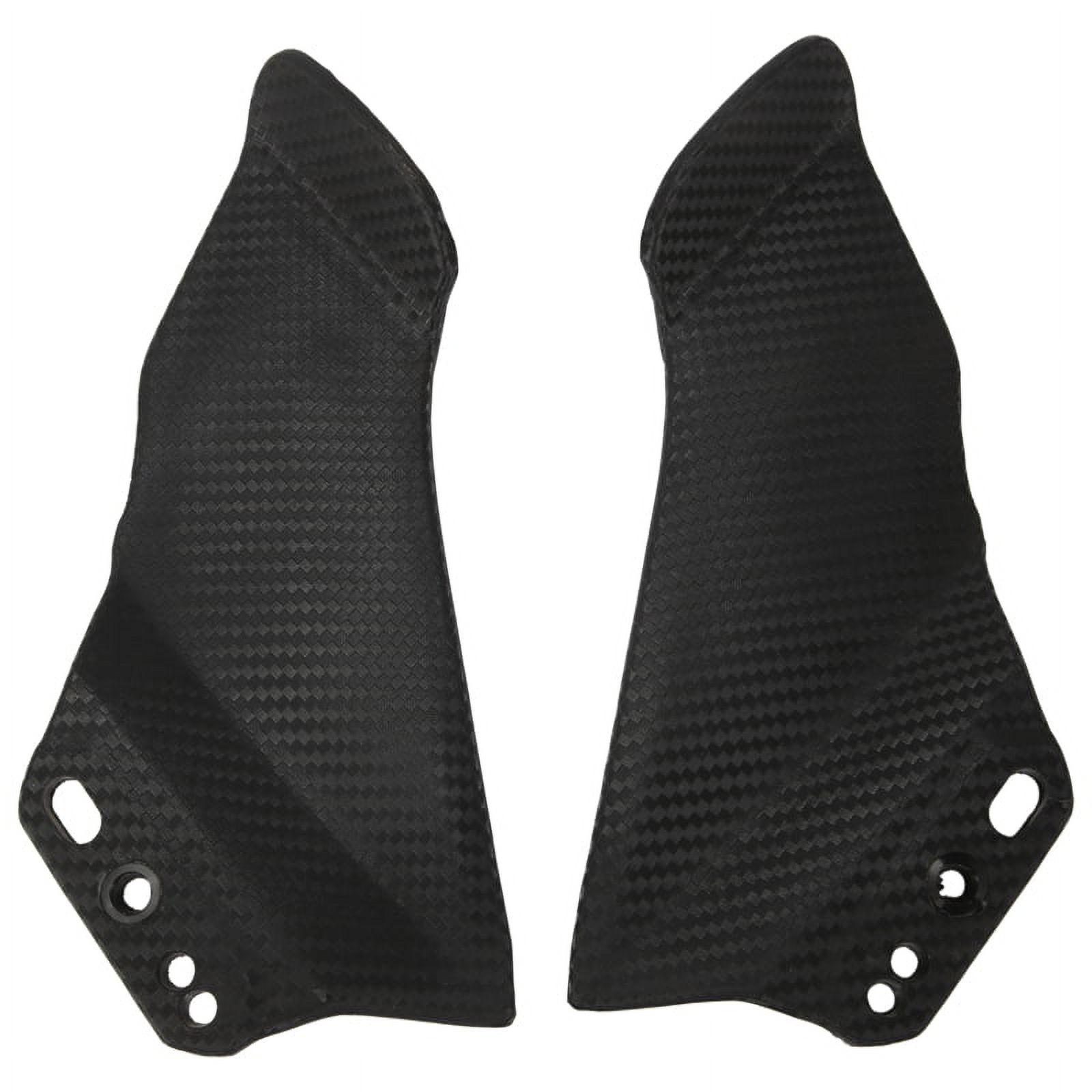 Motorcycle Fairing Front Aerodynamic Winglets Carbon Fiber Windshield ...
