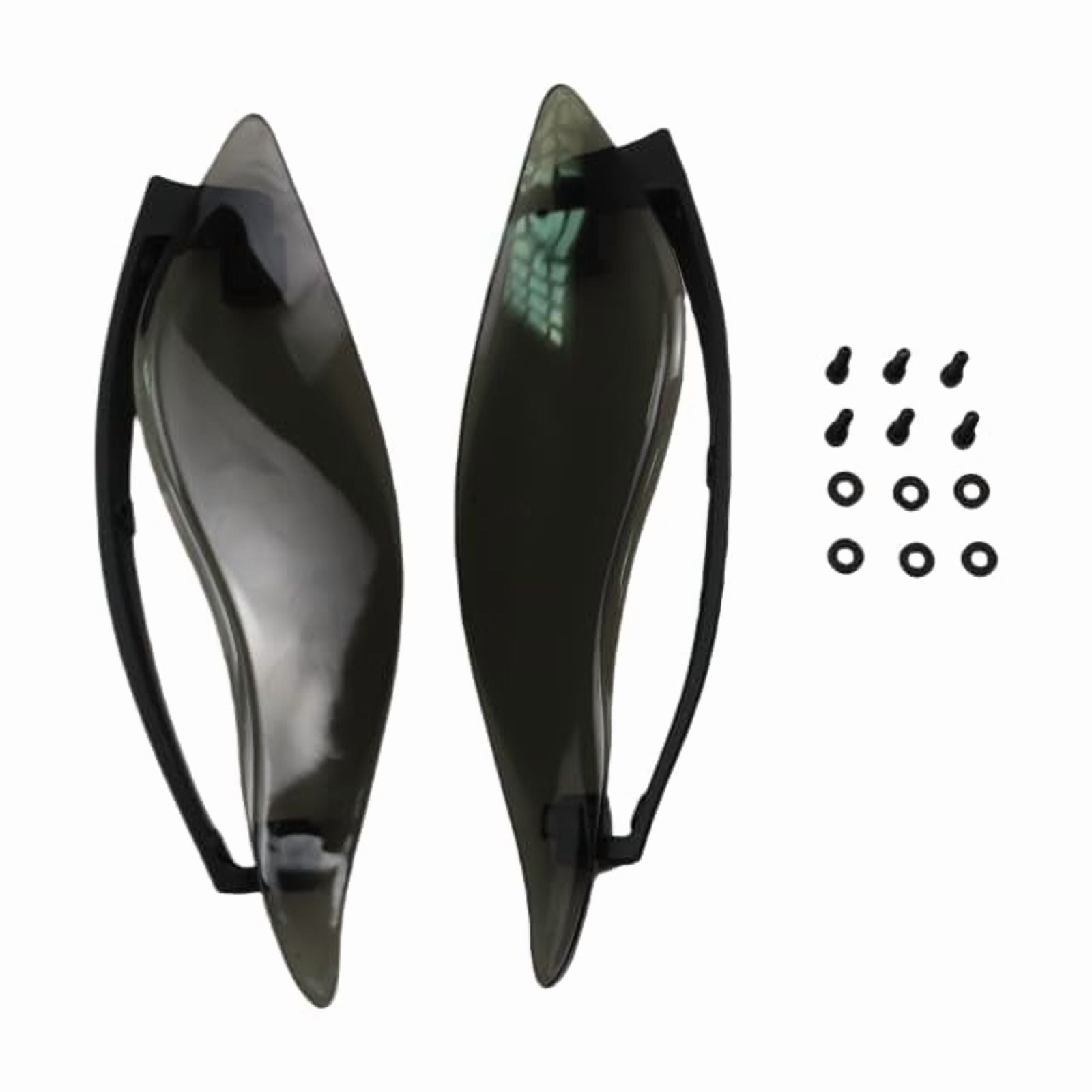 Motorcycle Fairing Side Wing Windshield Adjustable Deflectors for ...