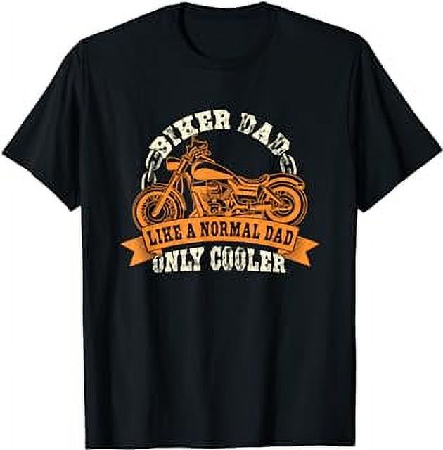 Motorcycle - Father's Day Gift For Fathers - Biker Dad T-Shirt - Walmart.com
