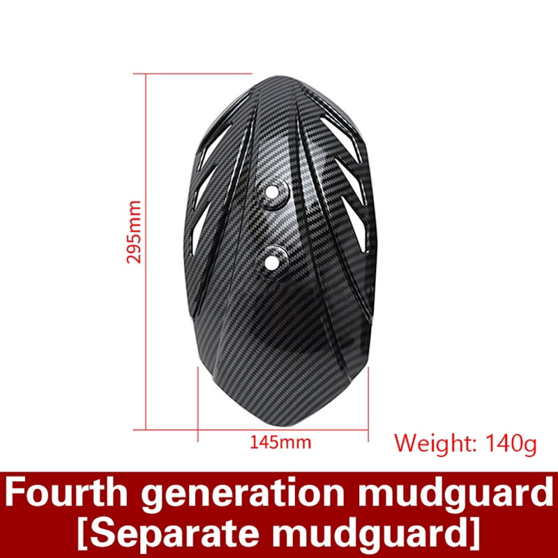 Motorcycle Fenders Carbon Fiber Textured Fenders Electric Vehicle ...