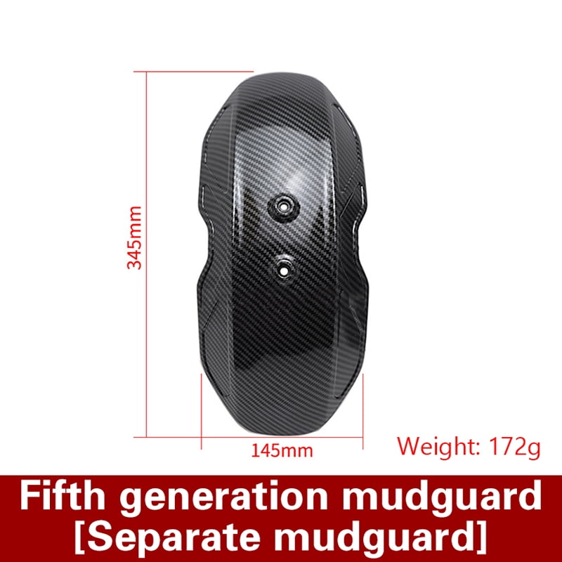 Motorcycle Fenders Carbon Fiber Textured Fenders Electric Vehicle ...