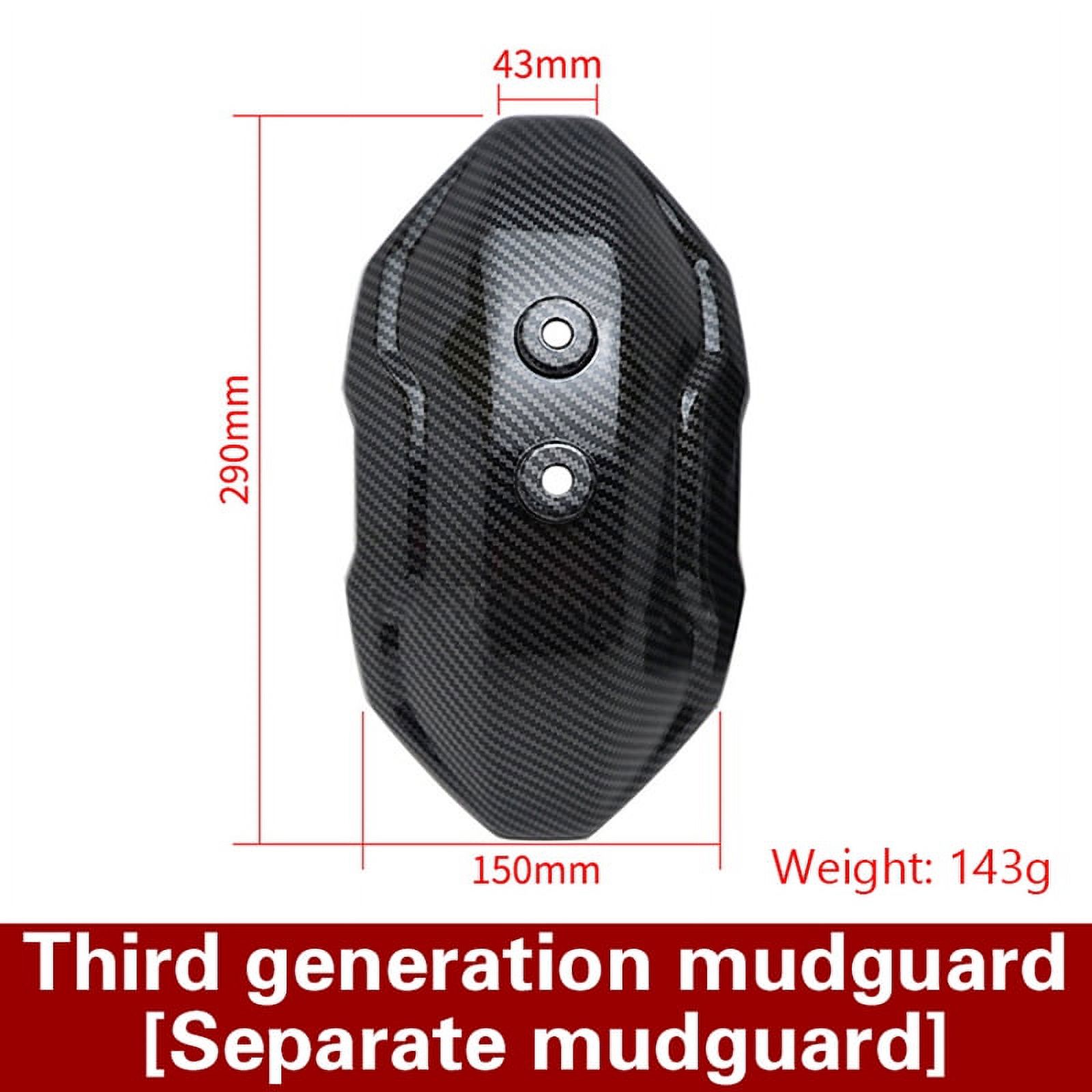 Motorcycle Fenders Carbon Fiber Textured Fenders Electric Vehicle ...