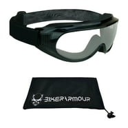 Global Vision Flare Padded Anti Fog Safety Motorcycle Goggles Smoke ...