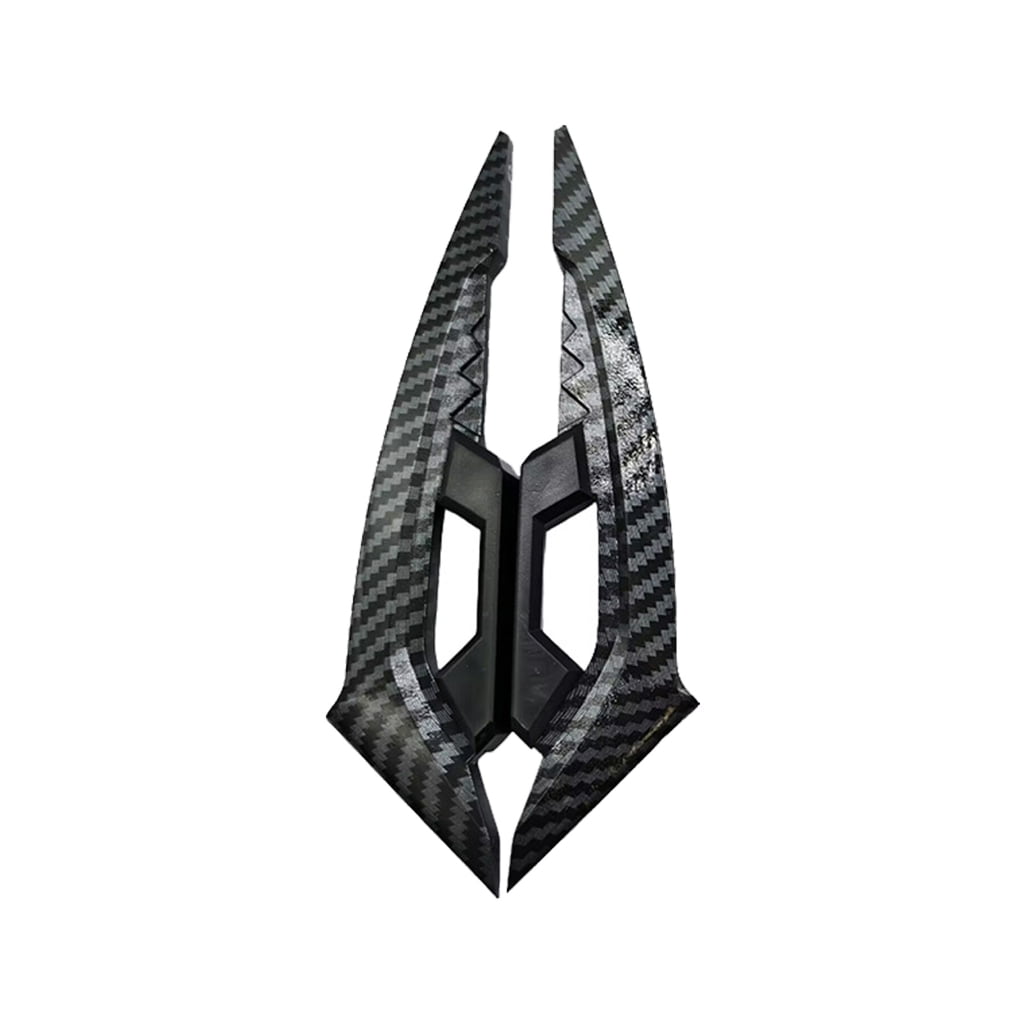 Motorcycle Fixed Wind Wing Aerodynamic Front Side Spoiler Winglets for ...