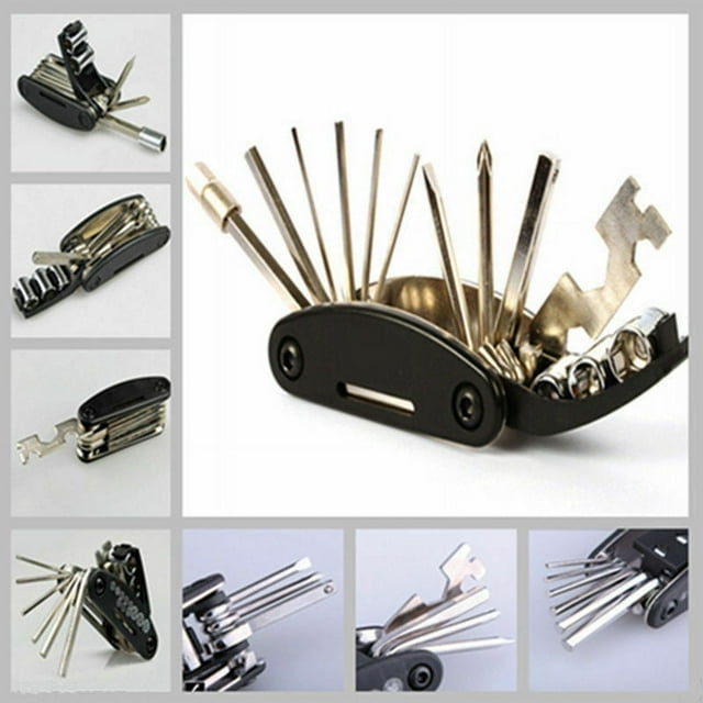 Motorcycle Flip Hex Key Multi Allen Wrench Screwdriver Socket Repair ...