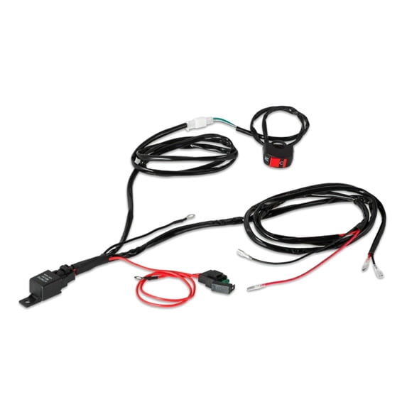 Motorcycle Fog Light Wiring Harness LED Lamp Headlamp Refit Switch ...