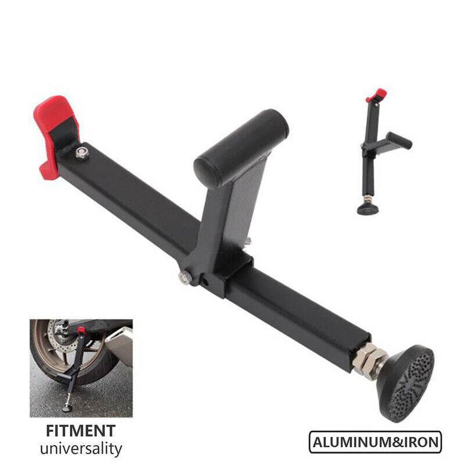 Motorcycle Foldable Front Rear Stand Lift Jack Wheel Support Frame ...