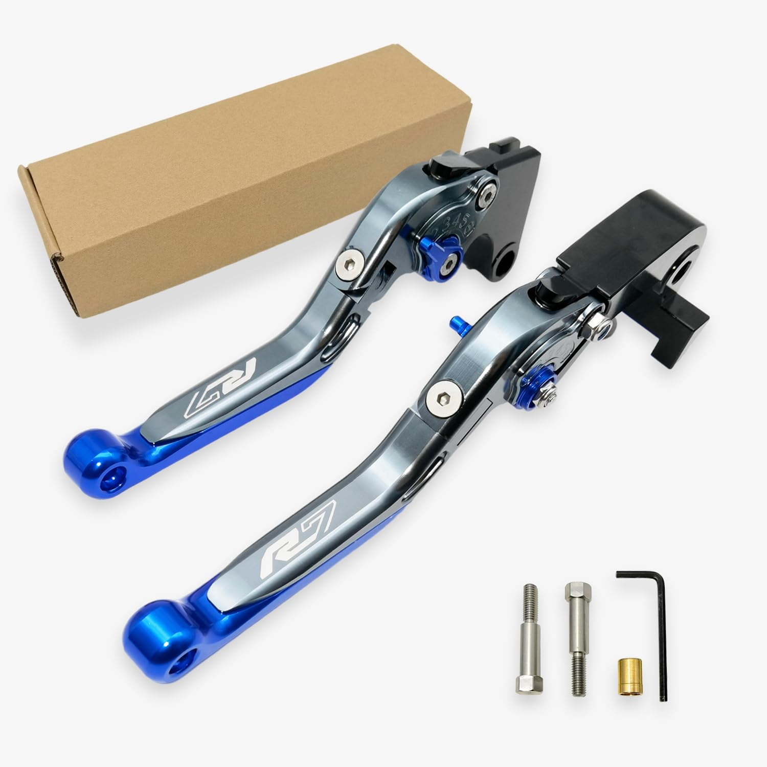 Motorcycle Folding Extendable Adjustable Clutch Brake Lever Compatible ...