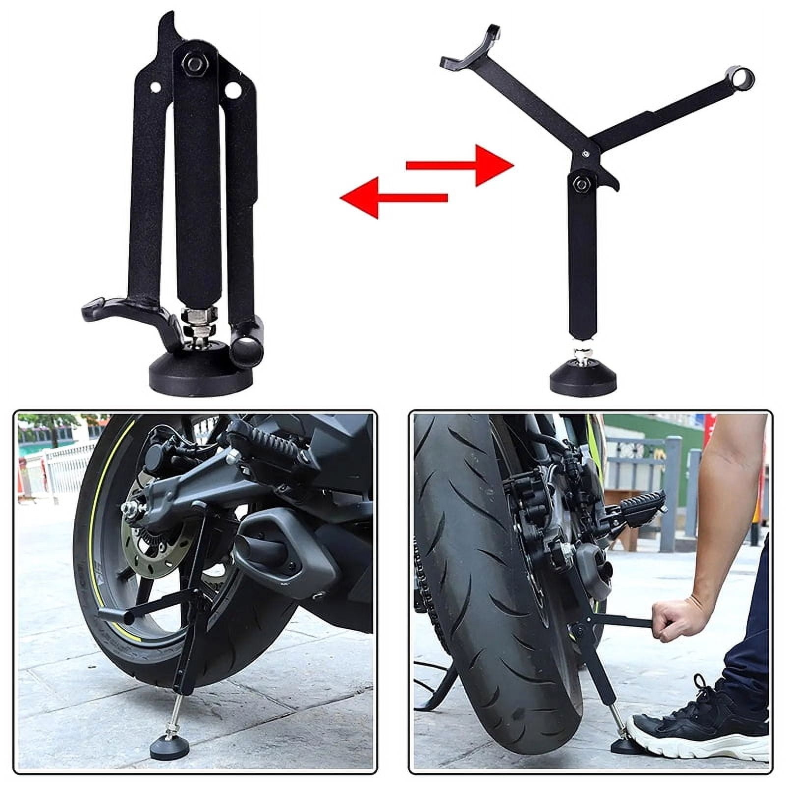 Motorcycle Folding Lifting Support Frame Foldable Heavy Lift Stand ...