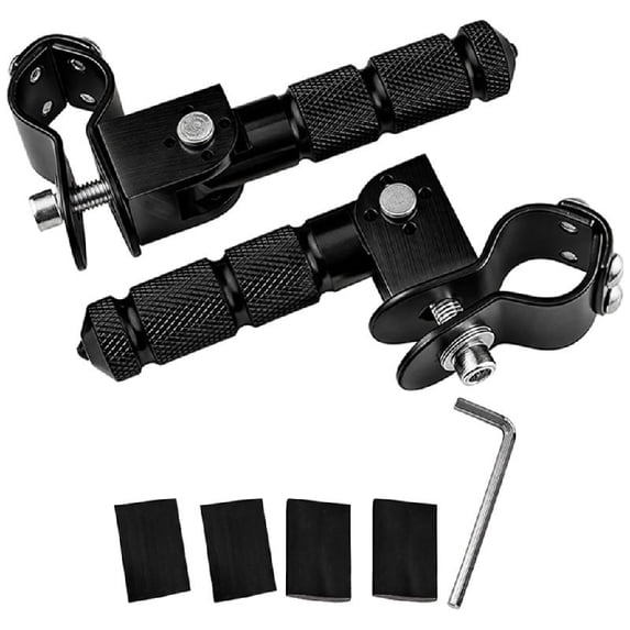 Motorcycle Foot Pedals Antislip Textured Enhanced Comfort For Ergonomic ...