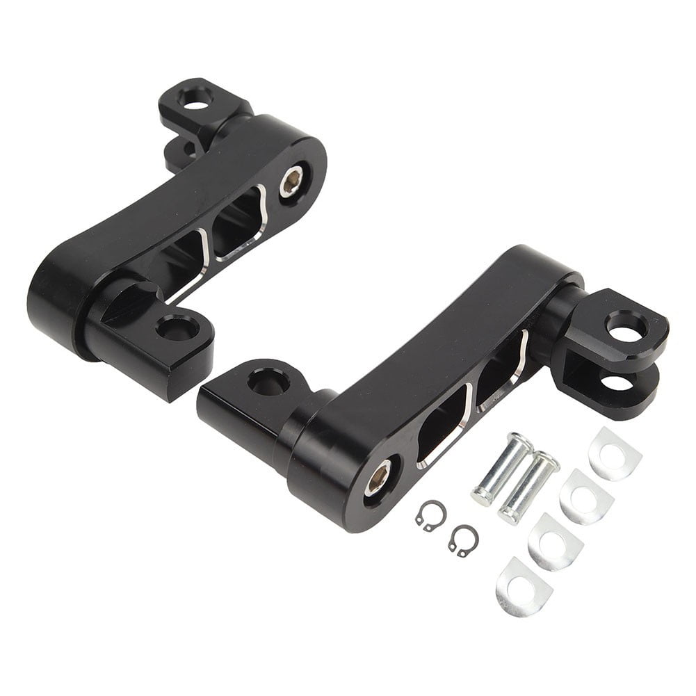 Motorcycle Foot Peg Highway Bracket 360° Rugged Foot Peg Extension ...