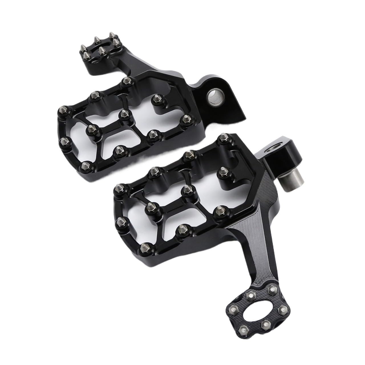 Motorcycle Footpegs CNC Aluminum Extender Wide Fat Footrest Footpeg ...