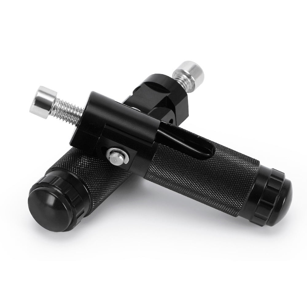 Motorcycle Footpegs CNC Aluminum Motor Universal Folding Footrests Foot ...