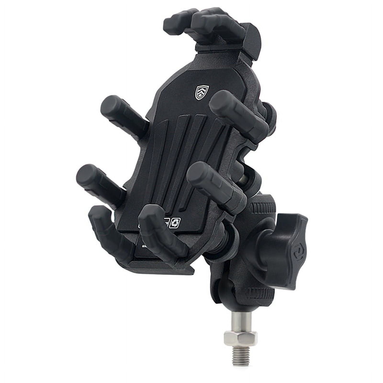 Motorcycle Fork Stem Phone Mount with Vibration Dampener, Adjustable ...