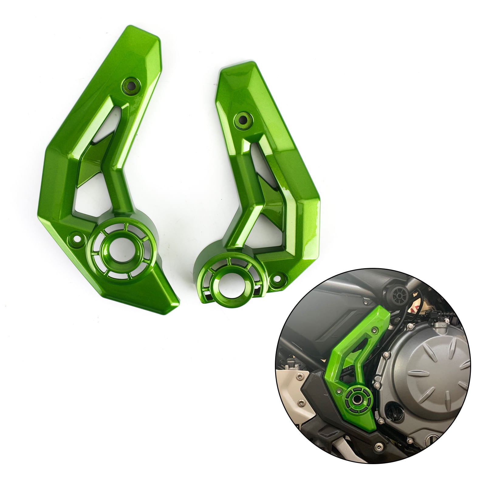 Motorcycle Frame Side Cover Guard Fairing for Kawasaki Z650 Ninja 650 ...