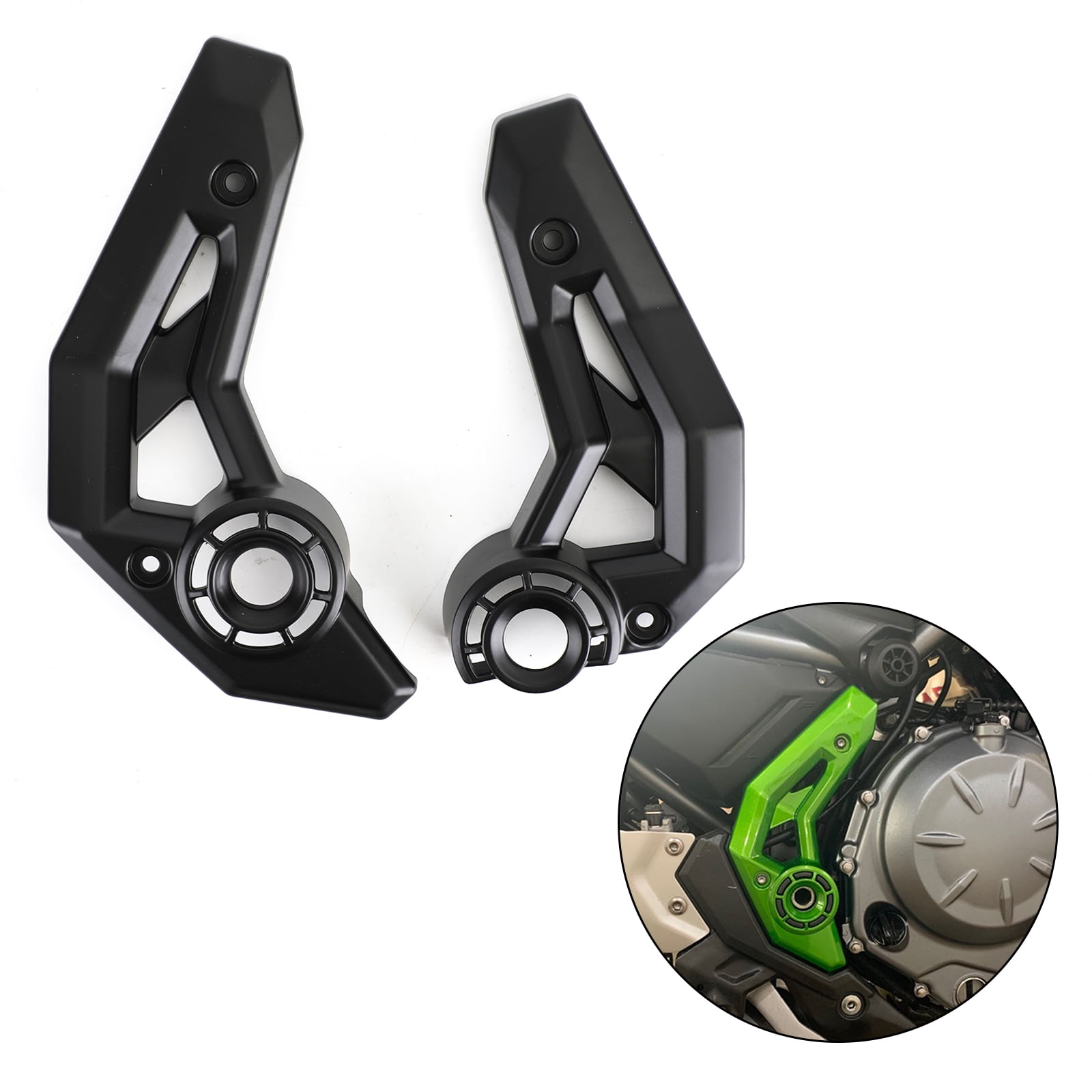 Motorcycle Frame Side Cover Guard Fairing for Kawasaki Z650 Ninja 650 ...